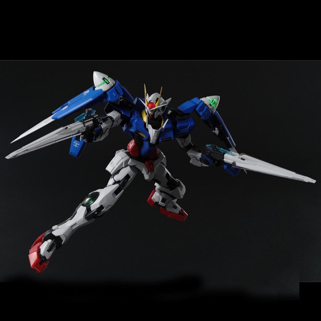 PG GN-0000 00 Gundam + GNR-010 0 Raiser (1/60) 00 Raiser 00鋼彈加強型 ...