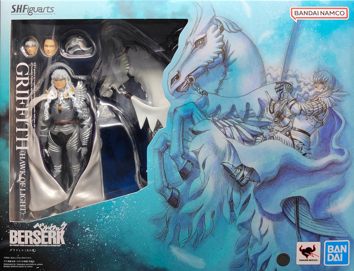 S.H.Figuarts – Berserk Griffith [Hawk of Light] 烙印勇士 古力菲斯 光之鷹 ...