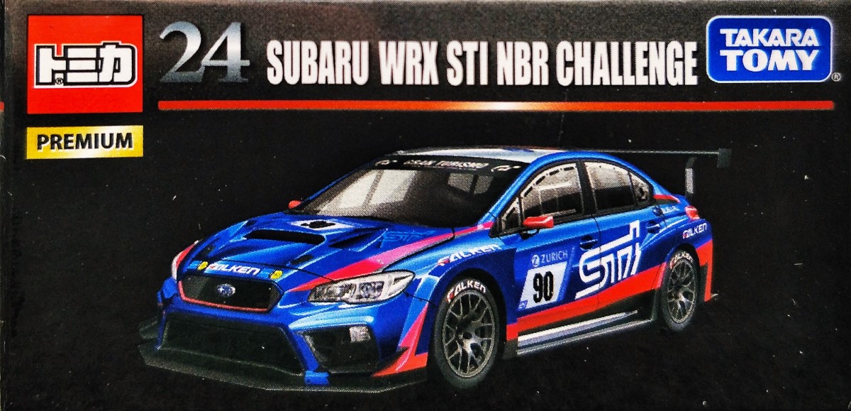 Tomica Premium 024 – Subaru WRX STI NBR Challenge (1/62) | ToyMahodo 玩具魔法堂