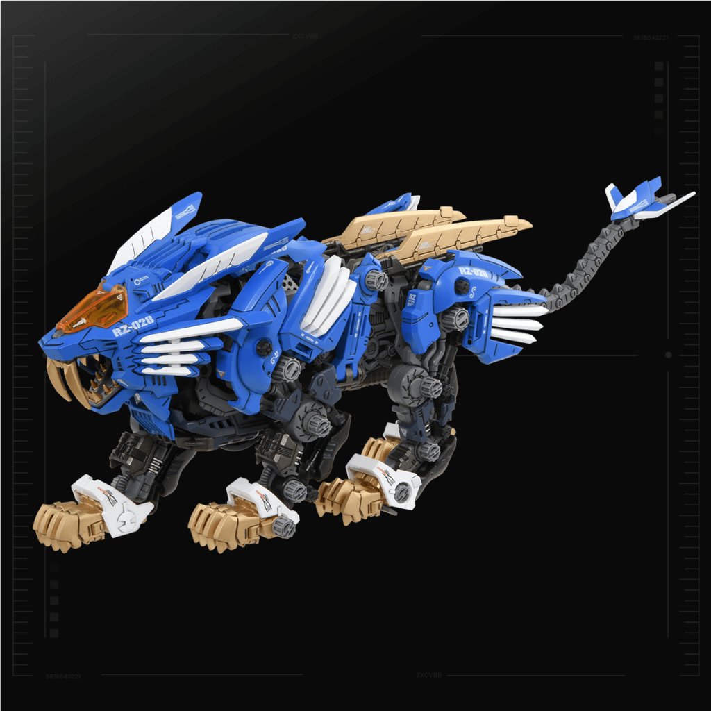 ZOIDS – RZ-028 Blade Ligre [Lion Type] (1/72) 超重劍長牙獅 (AZ-01 ...