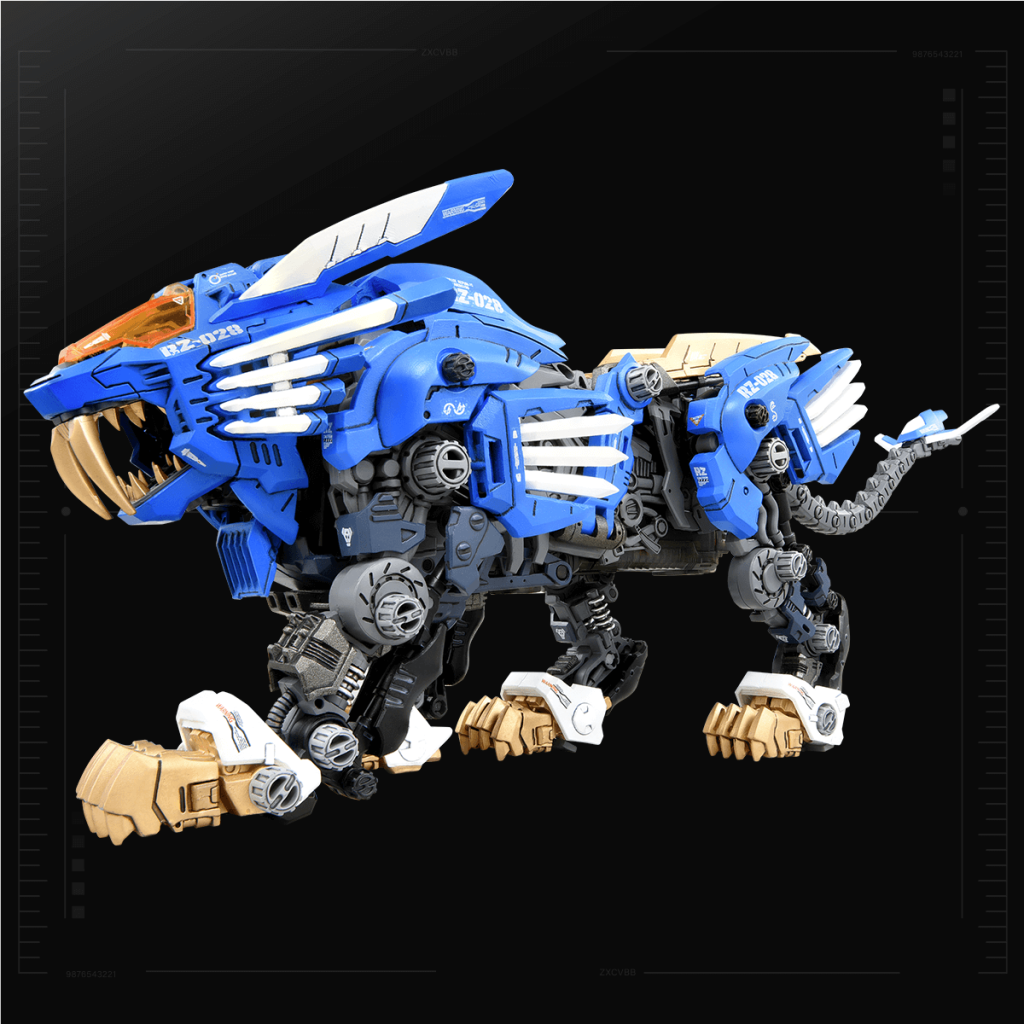 ZOIDS – RZ-028 Blade Ligre [Lion Type] (1/72) 超重劍長牙獅 (AZ-01) | ToyMahodo 玩具魔法堂
