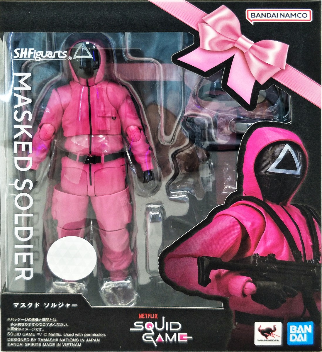 S.H.Figuarts – 《NETFLIX SQUID GAME》Masked Soldier 魷魚遊戲 面具人 | ToyMahodo ...