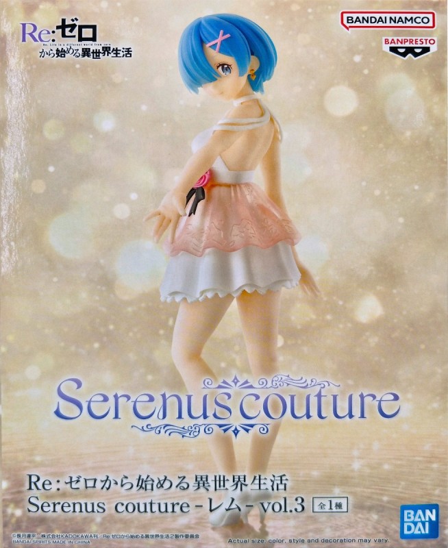 Re:從零開始的異世界生活 Serenus couture 雷姆 vol.3 | ToyMahodo 玩具魔法堂