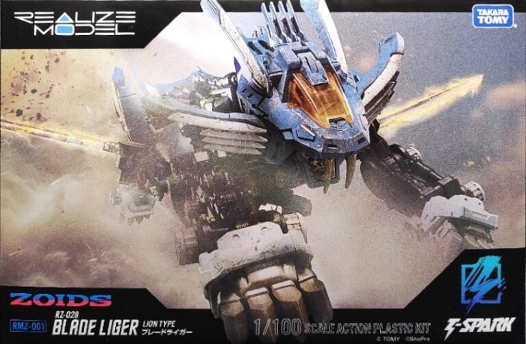 Realize Model Zoids 001 – RZ-028 Blade Liger [Lion Type] (1/100) 超重劍長牙獅 | ToyMahodo 玩具魔法堂