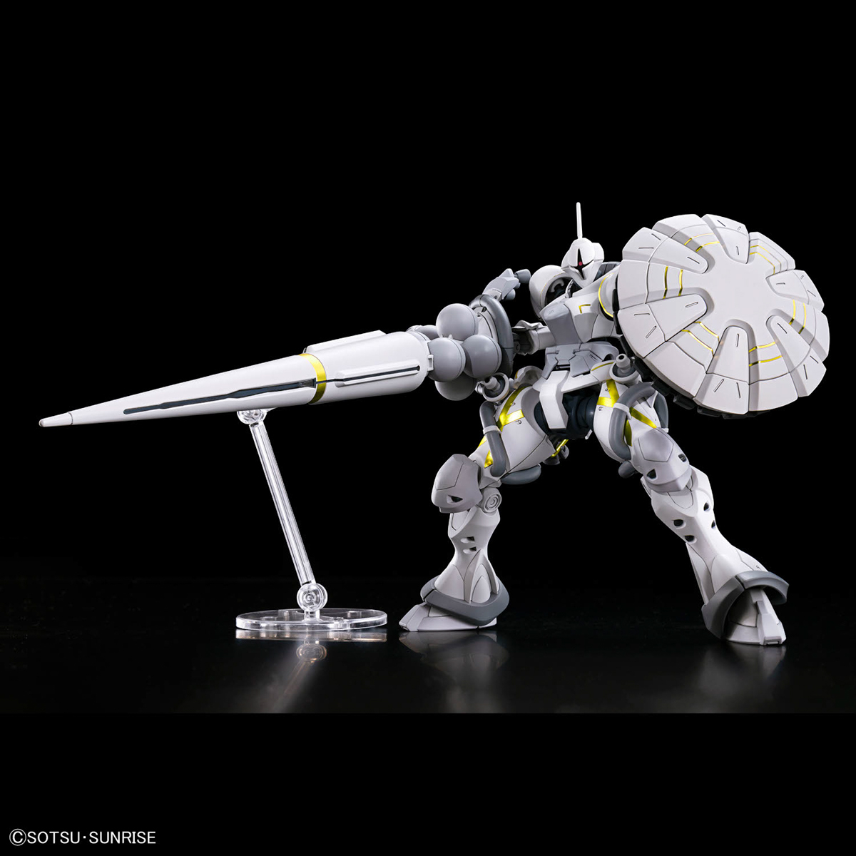 HG-GQX-07 MS-15/H Xavier’s Gyan Hakuji-Packs (1/144) 艾格沙貝專用吉昂[白瓷矛裝備] | ToyMahodo 玩具魔法堂